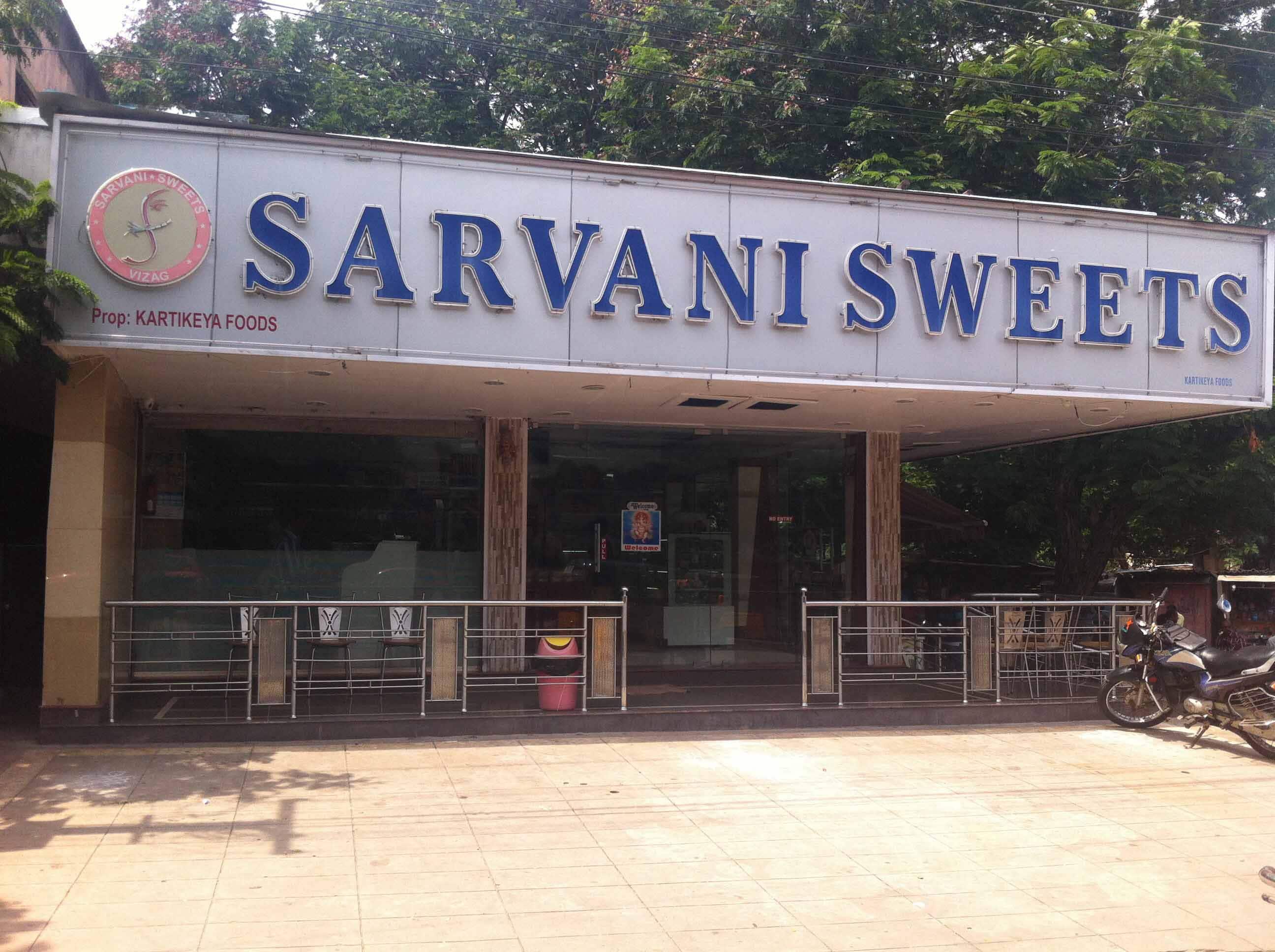 Menu of Sarvani Sweets, MVP Colony, Vizag