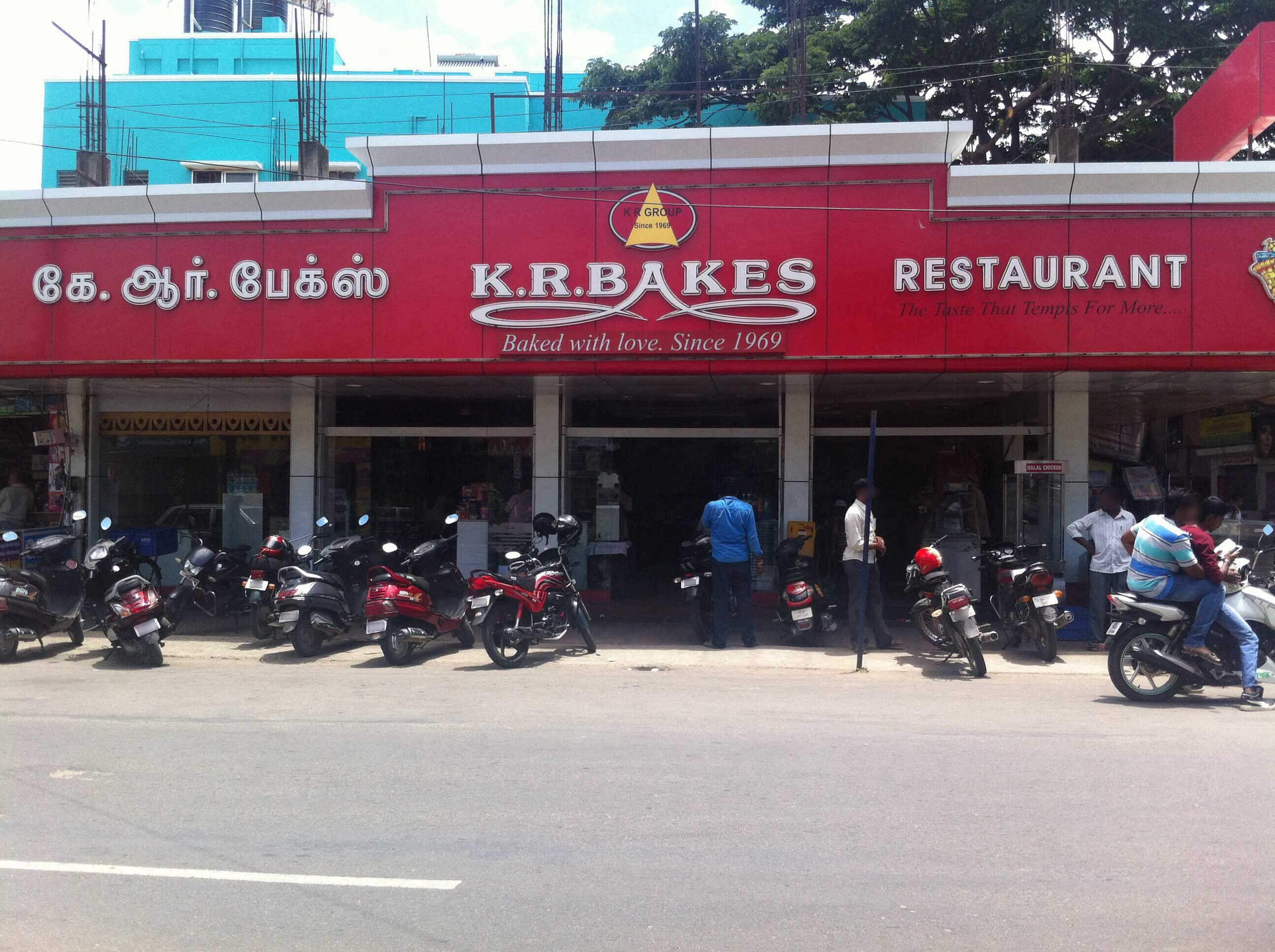 Menu of KR Bakes, Saibaba Colony, Coimbatore