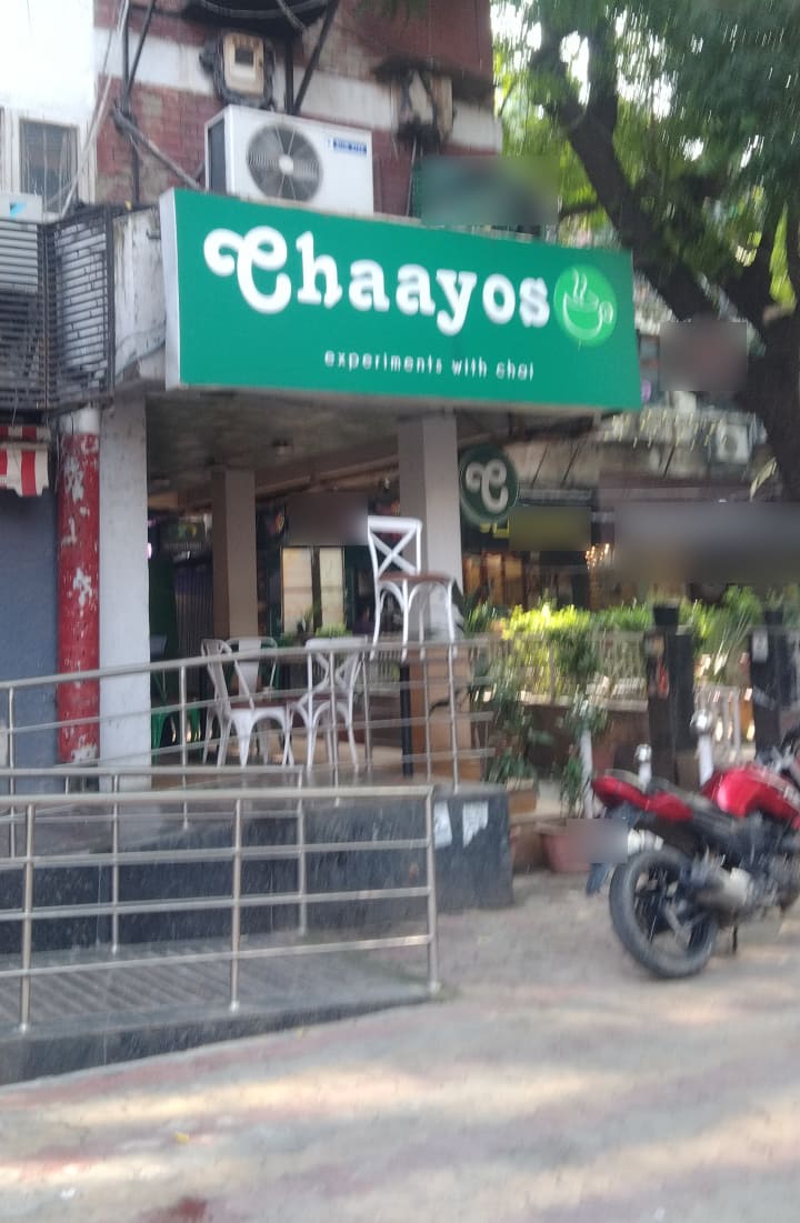 Menu of Chaayos Chai+Snacks=Relax, SDA, New Delhi