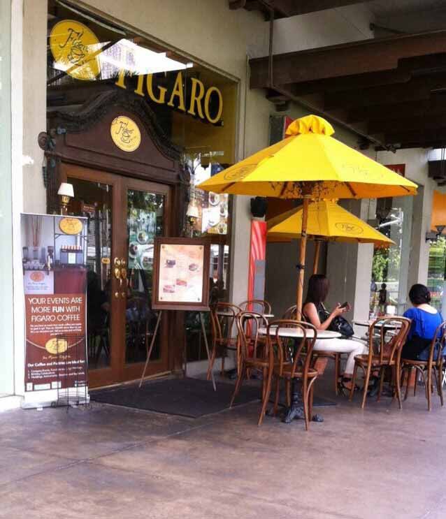 Figaro Menu, Menu for Figaro, Bonifacio Global City, Taguig City