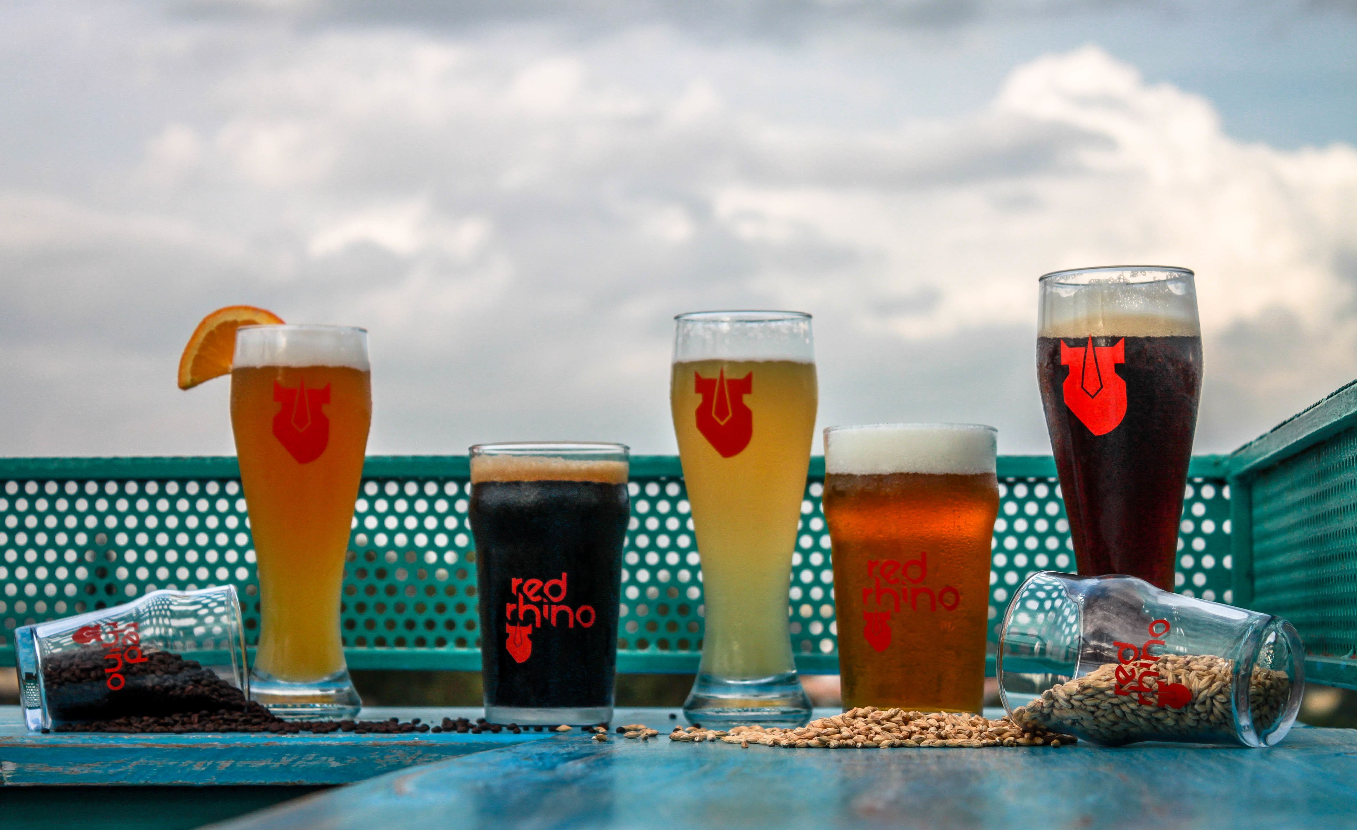 Menu of Red Rhino, Whitefield, Bangalore