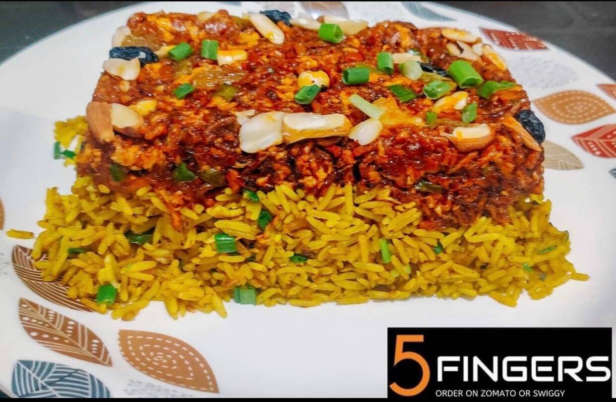 Menu of Five Fingers, NIBM Road, Pune