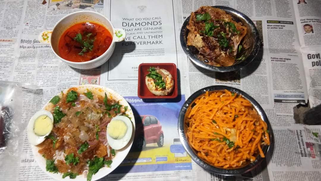 Menu of Prithiyangara Shanthi Burma Hotel, Chromepet, Chennai