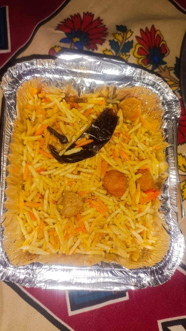 Krishna Veg Biryani, Peer Gate Area, Bhopal | Zomato