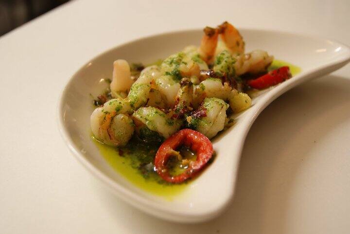 Menu of Indaba, Tollcross, Edinburgh