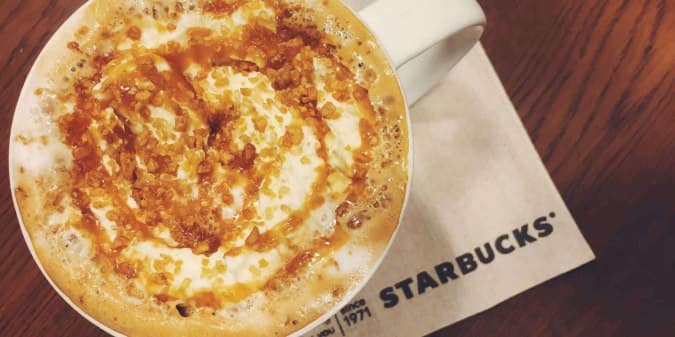 Starbucks Menu, Menu for Starbucks, Bourke Street, CBD, Melbourne ...