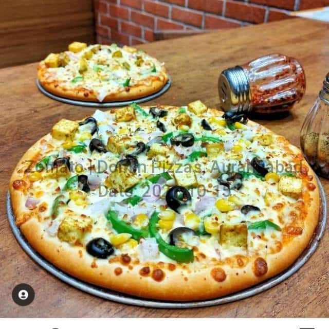 Domin Pizzas, Akashwani order online - Zomato