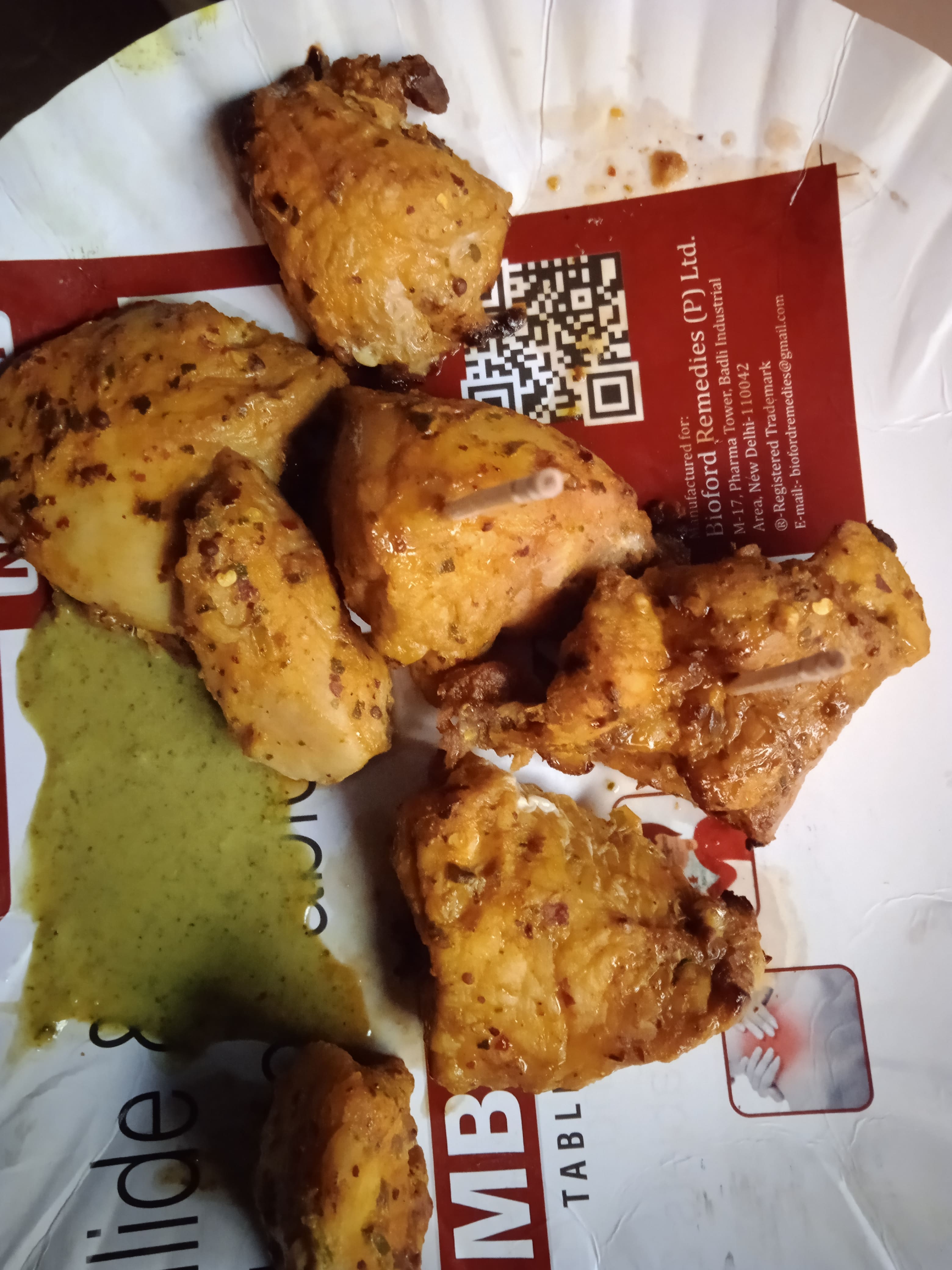 Menu of Delhi Street Food, TDI City, Mohali