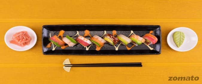 Moshi - Momo & Sushi Menu, Menu for Moshi - Momo & Sushi, Oud Metha ...