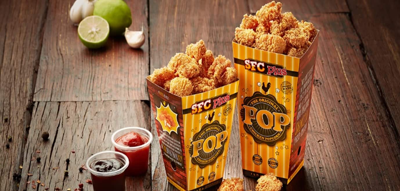 Menu of SFC Plus, Nuaimiya, Ajman