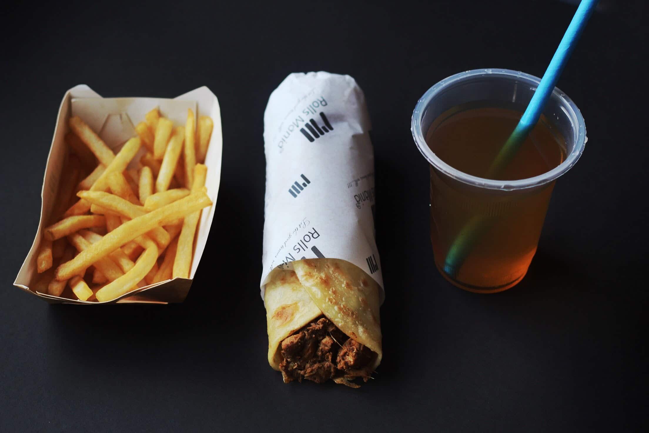 Menu of Rolls Mania, Powai, Mumbai