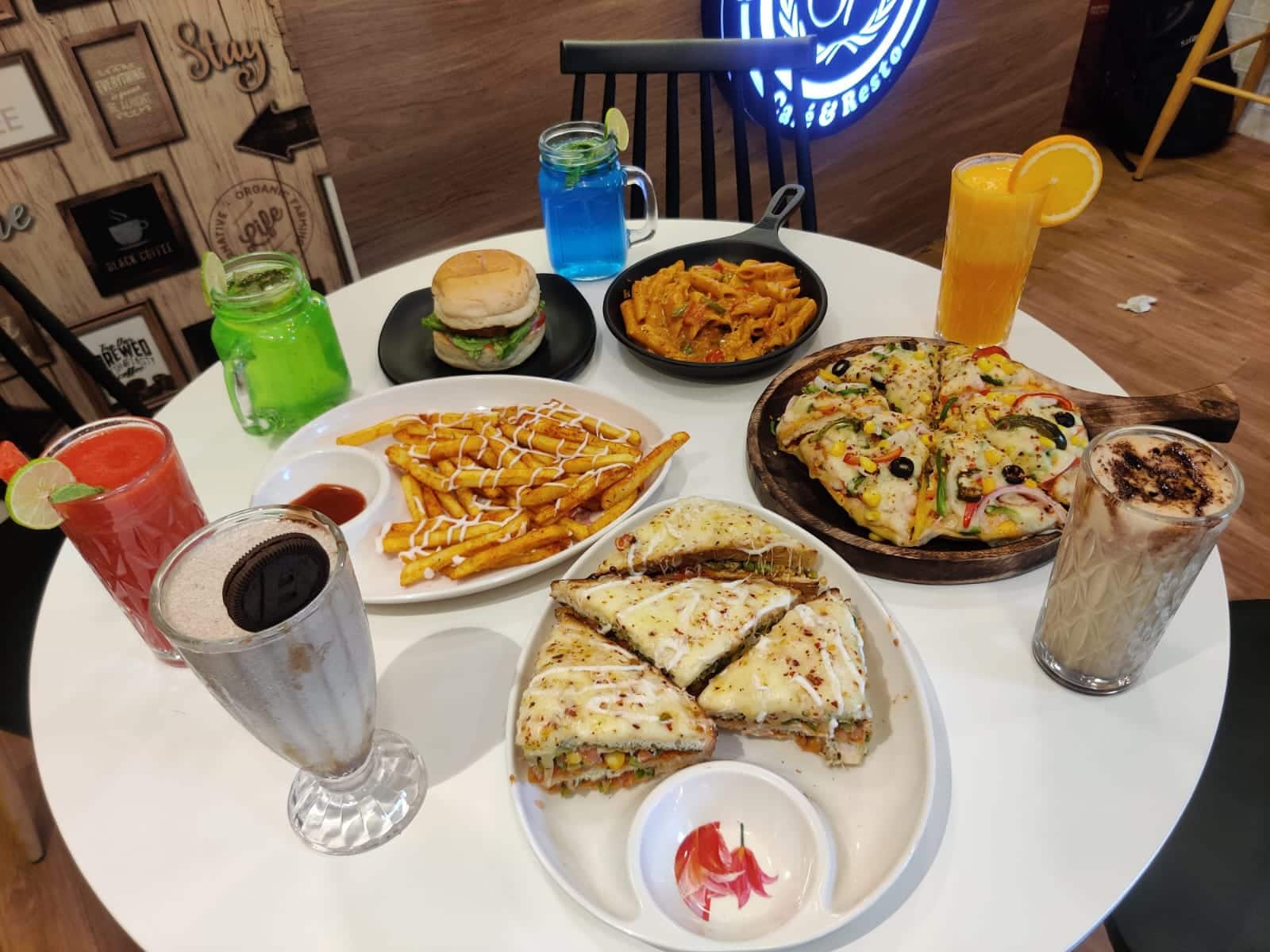 Menu of Hidden Spot Cafe & Resto, Borivali West, Mumbai