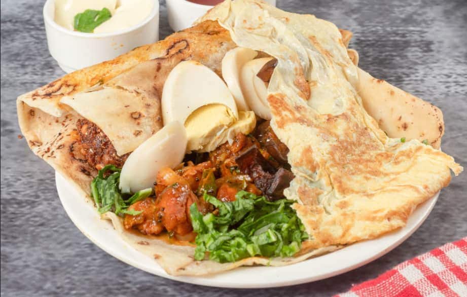 Menu of Big Bite Rolls, Jalahalli, Bangalore