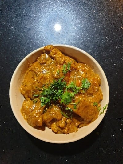 Menu of Vishal's Goan Food, Candolim, Goa