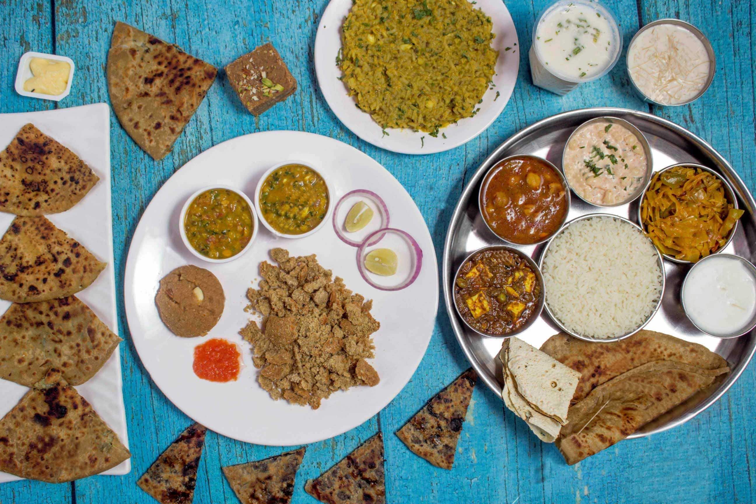 Harsh Thali And Parathas - Mom Makes, Son Sells, Kandivali East, Mumbai ...