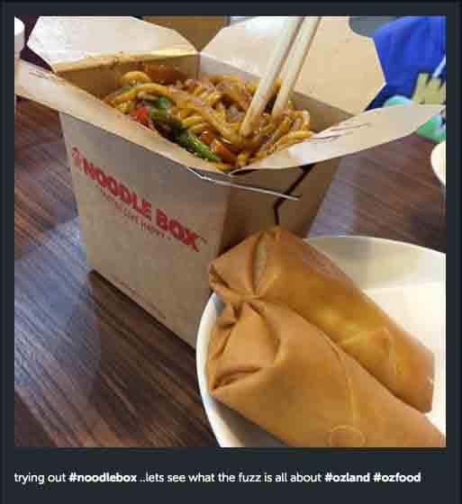 Noodle Box Menu, Menu for Noodle Box, Robina, Gold Coast - Urbanspoon ...