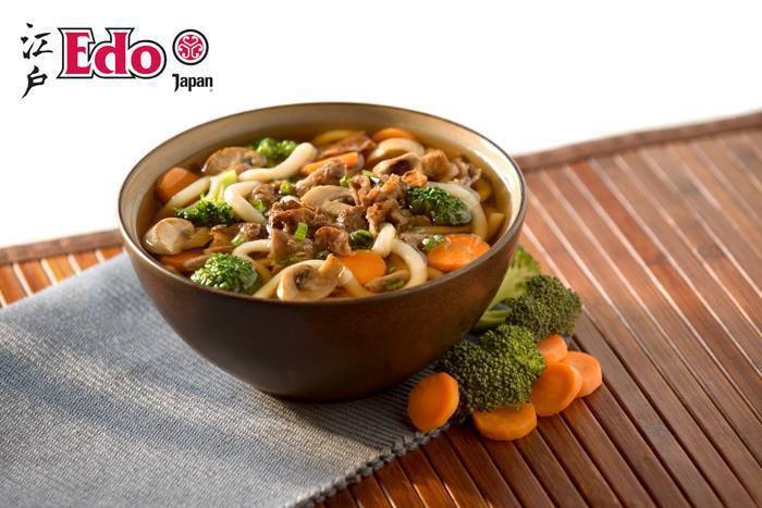 Menu of Edo Japan, Guildford, Surrey