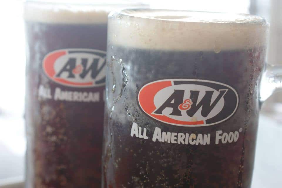 A & W All-American Food Menu, Menu for A & W All-American Food, Hales ...