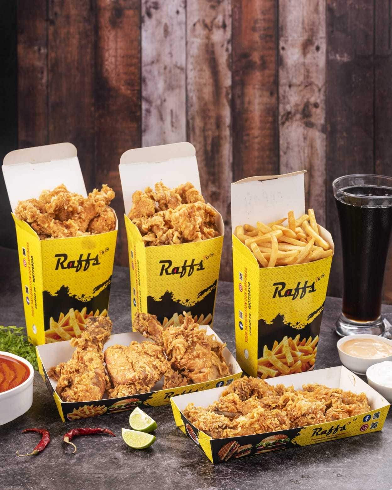 Menu of Raffs F9, Dum Dum, Kolkata
