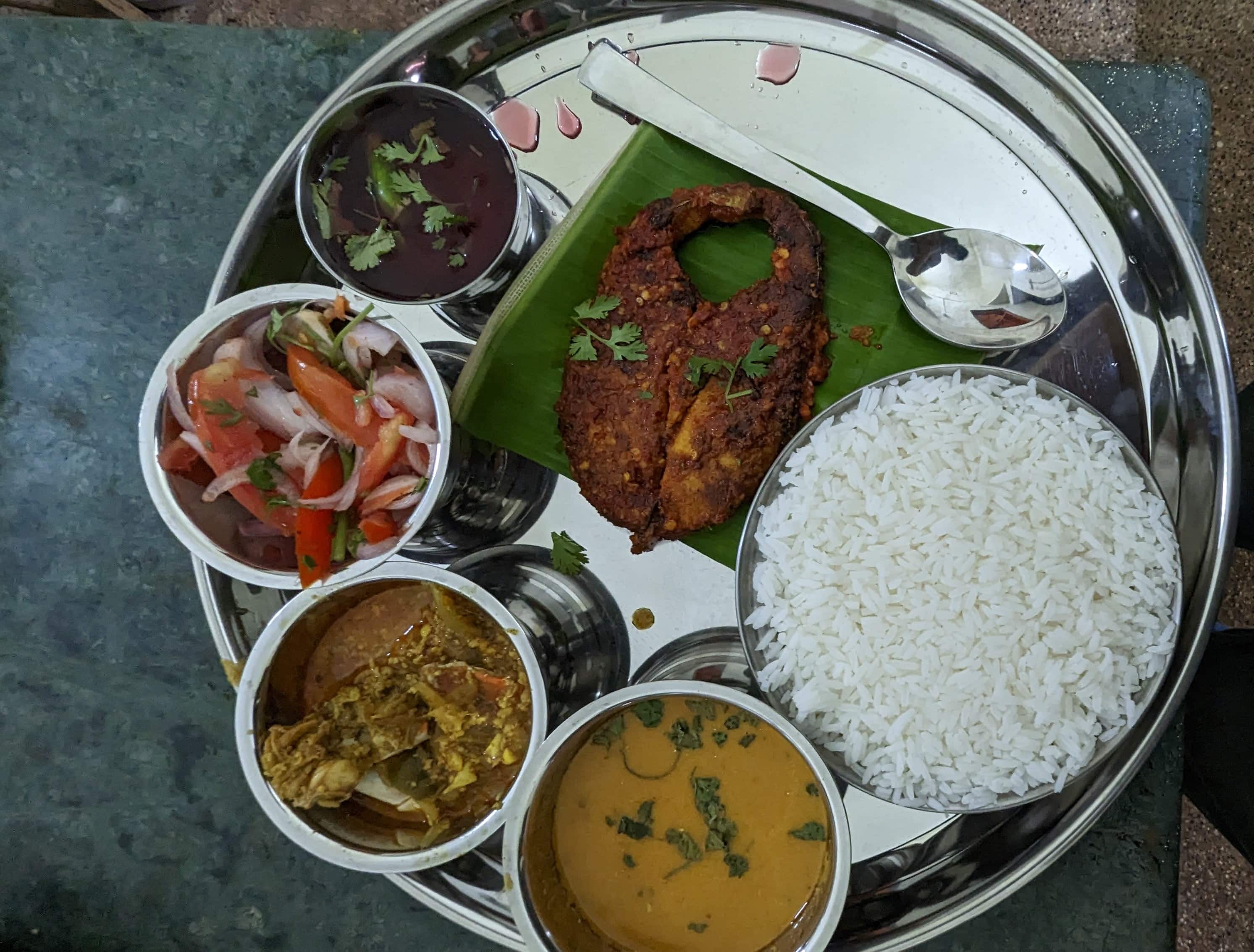 Menu of The Goan Belly, Palolem, Goa