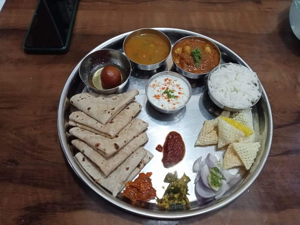 Menu of Chamunda Bhojanalya, Shivane, Pune