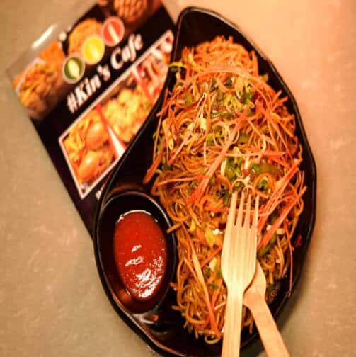 Menu of Kin's Cafe, Uttam Nagar, New Delhi