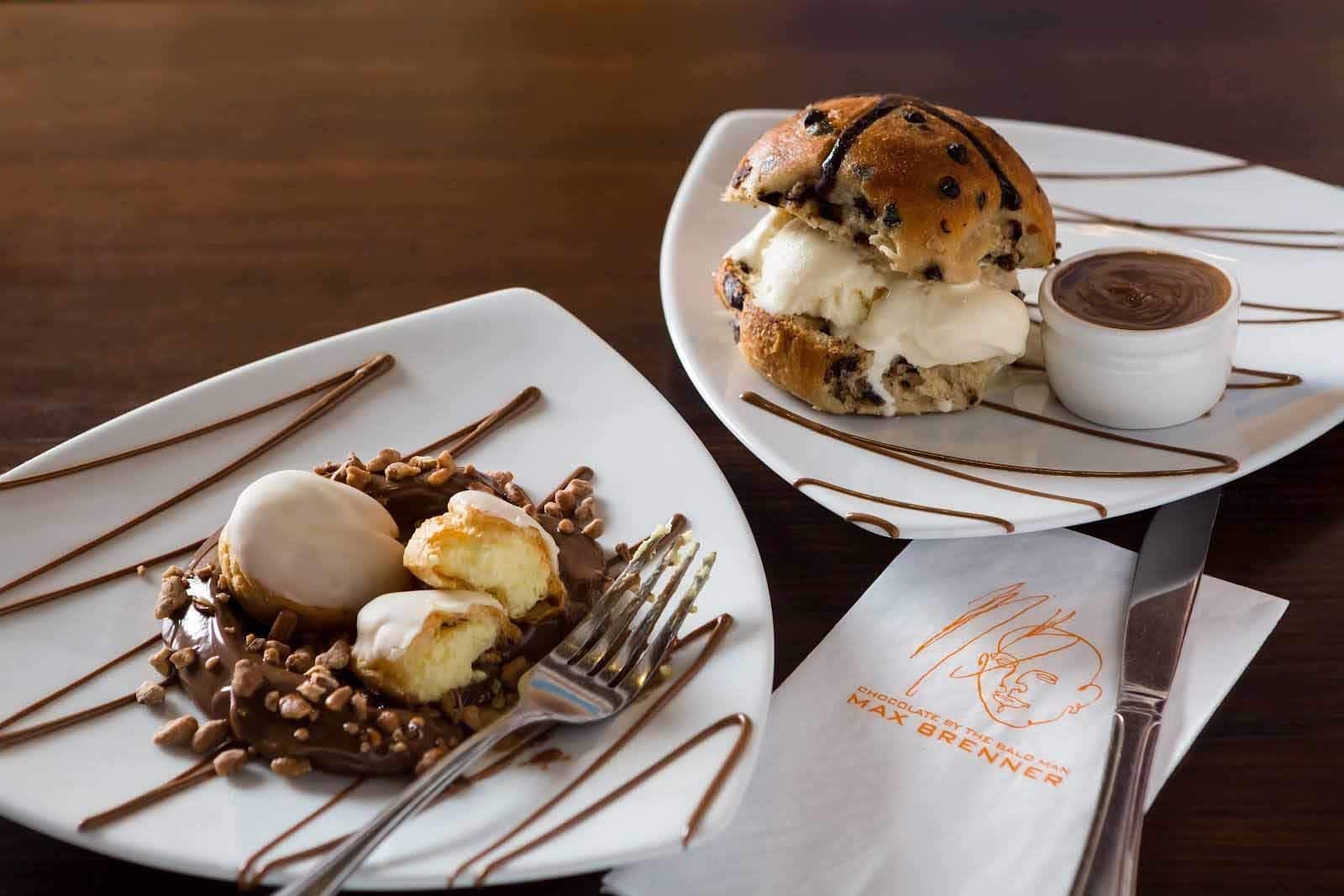 Max Brenner Menu, Menu for Max Brenner, Parramatta, Sydney