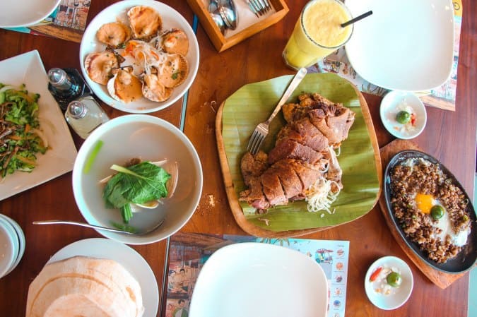 Chikaan sa Cebu Menu, Menu v reštaurácii Chikaan sa Cebu, SRP (South ...