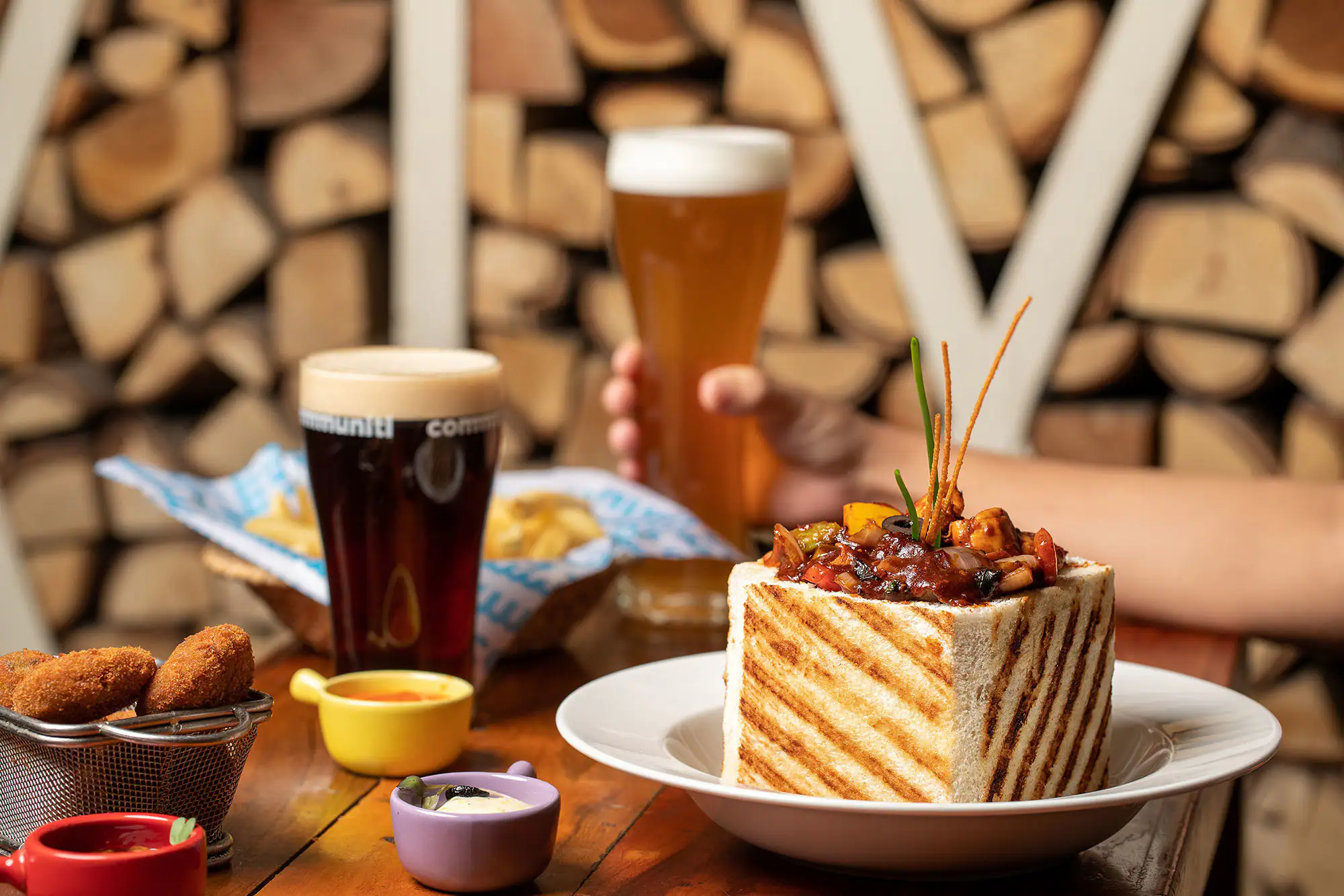 Menu of Communiti, Brigade Road, Bangalore