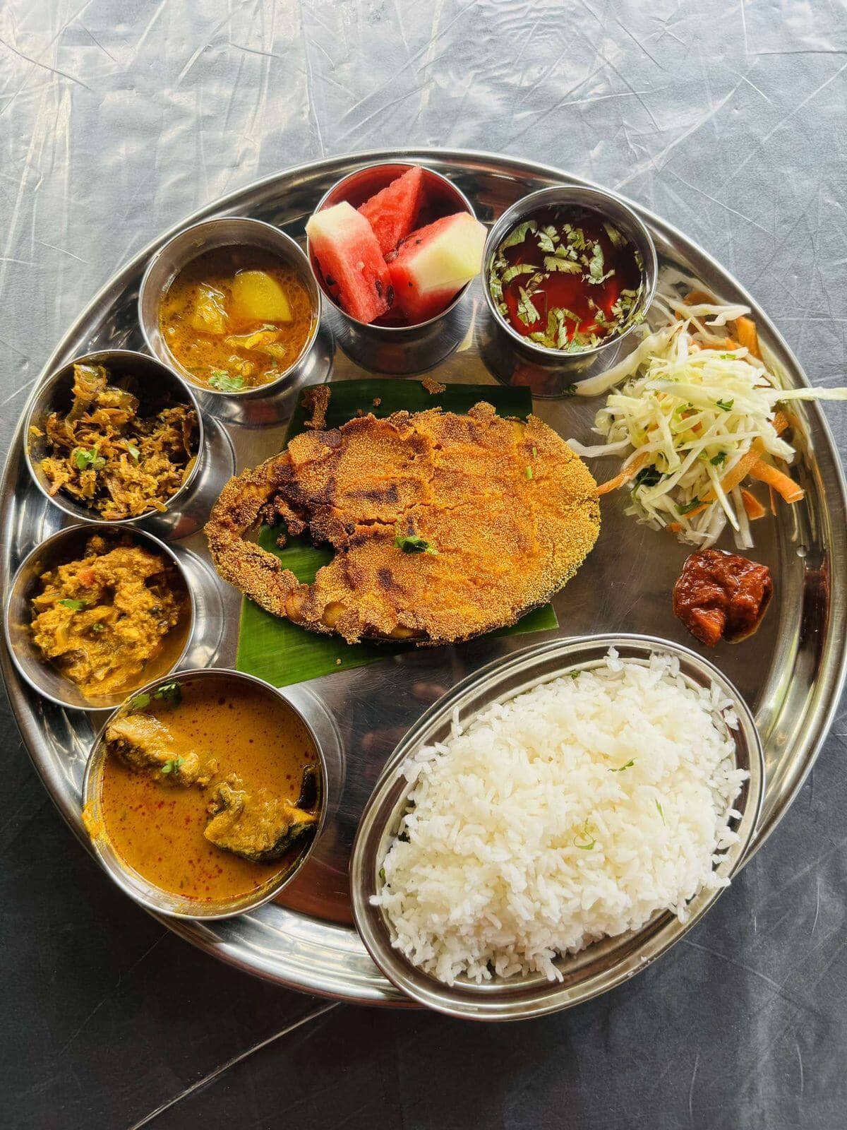 Menu of OH! Fish, Bambolim, Goa