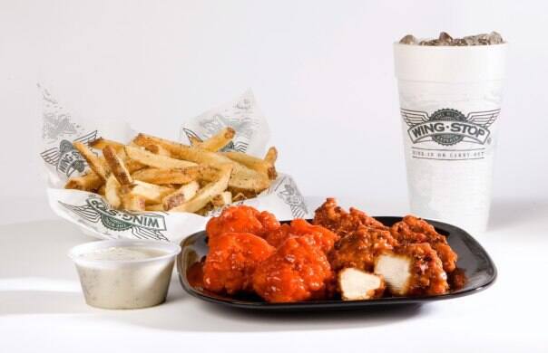 Menu of Wingstop, East Side, San Antonio