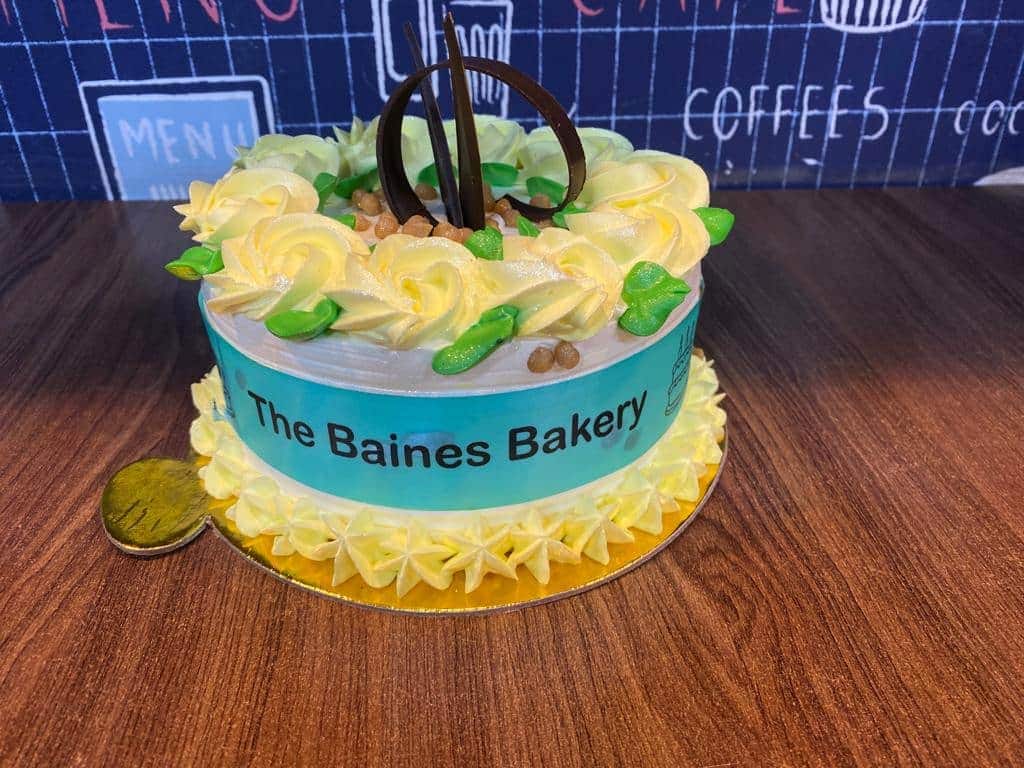 Menu of The Baines Bakery, Nagra, Jhansi