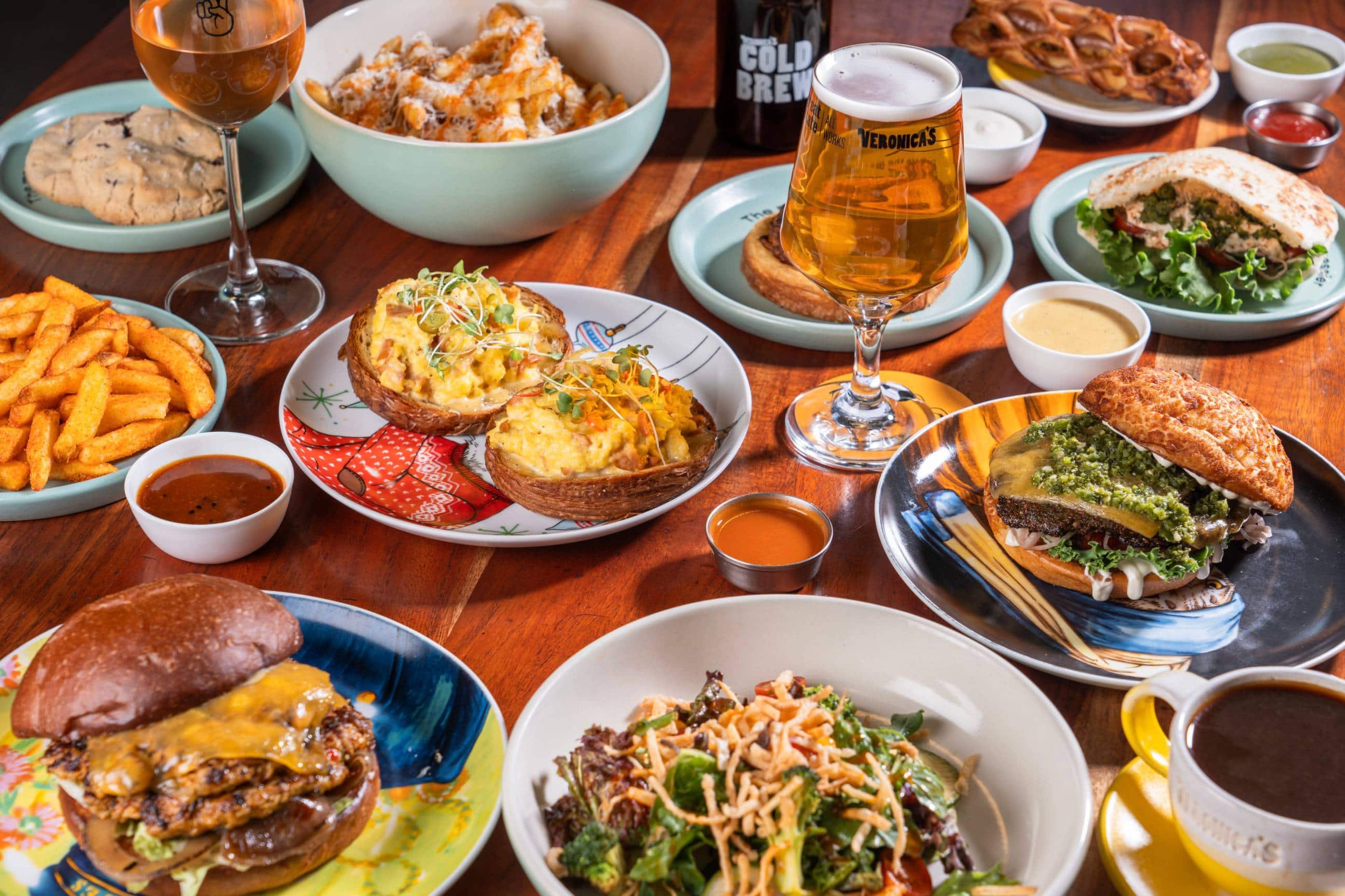 Menu of Veronica's, Bandstand, Bandra West, Mumbai