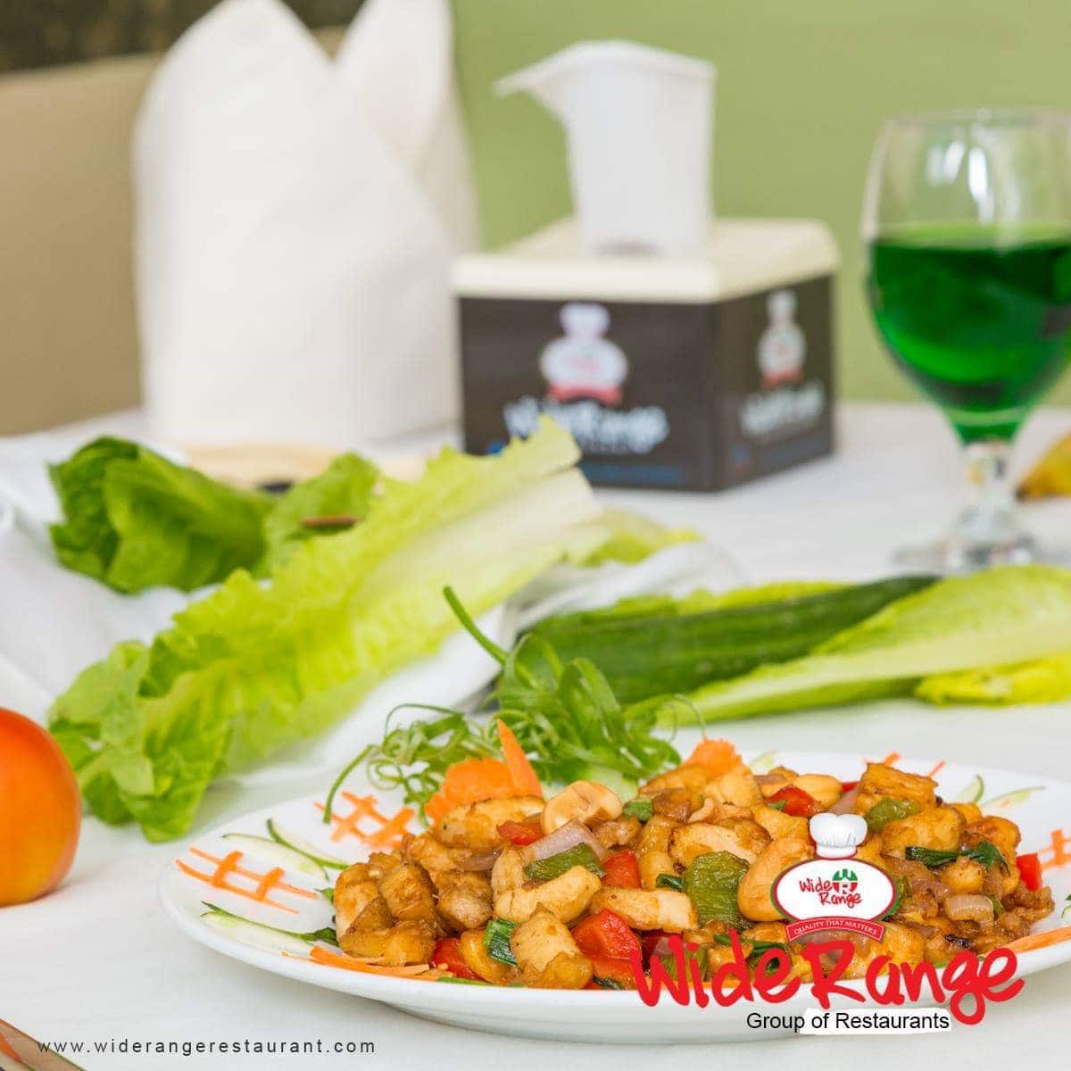 Wide Range Restaurant - مطعم وايد رينج Menu