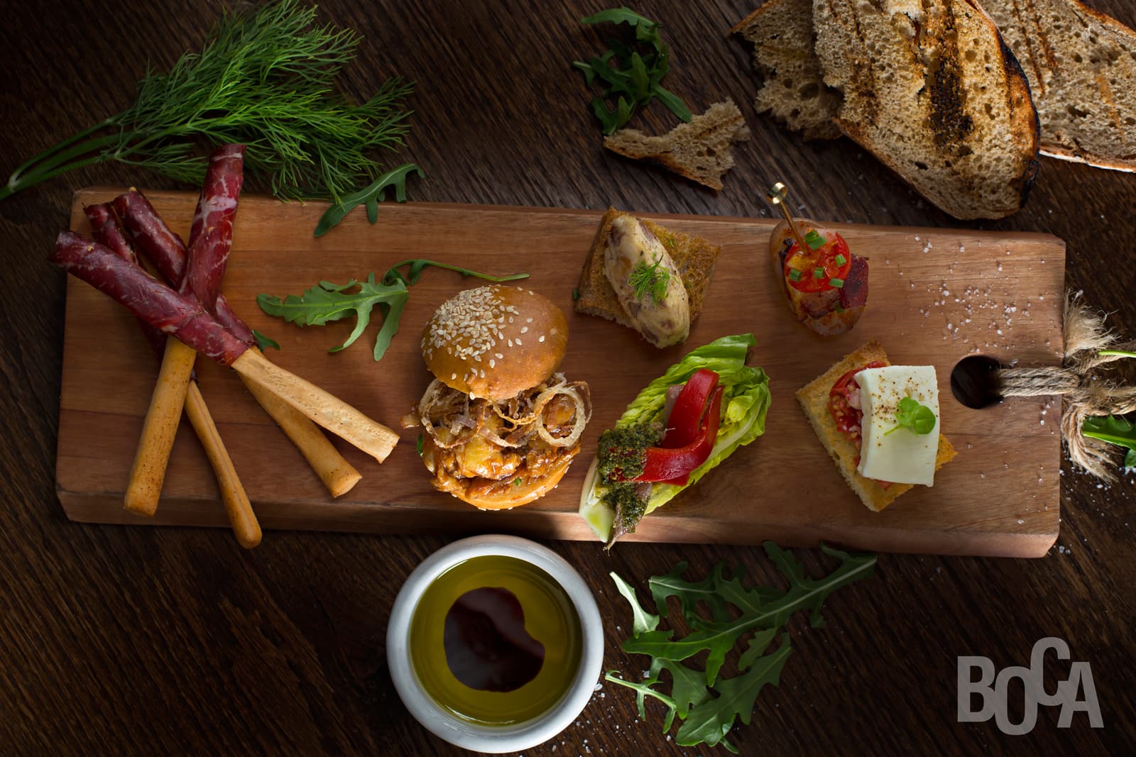 Boca Menu, Menu for Boca, DIFC, Dubai