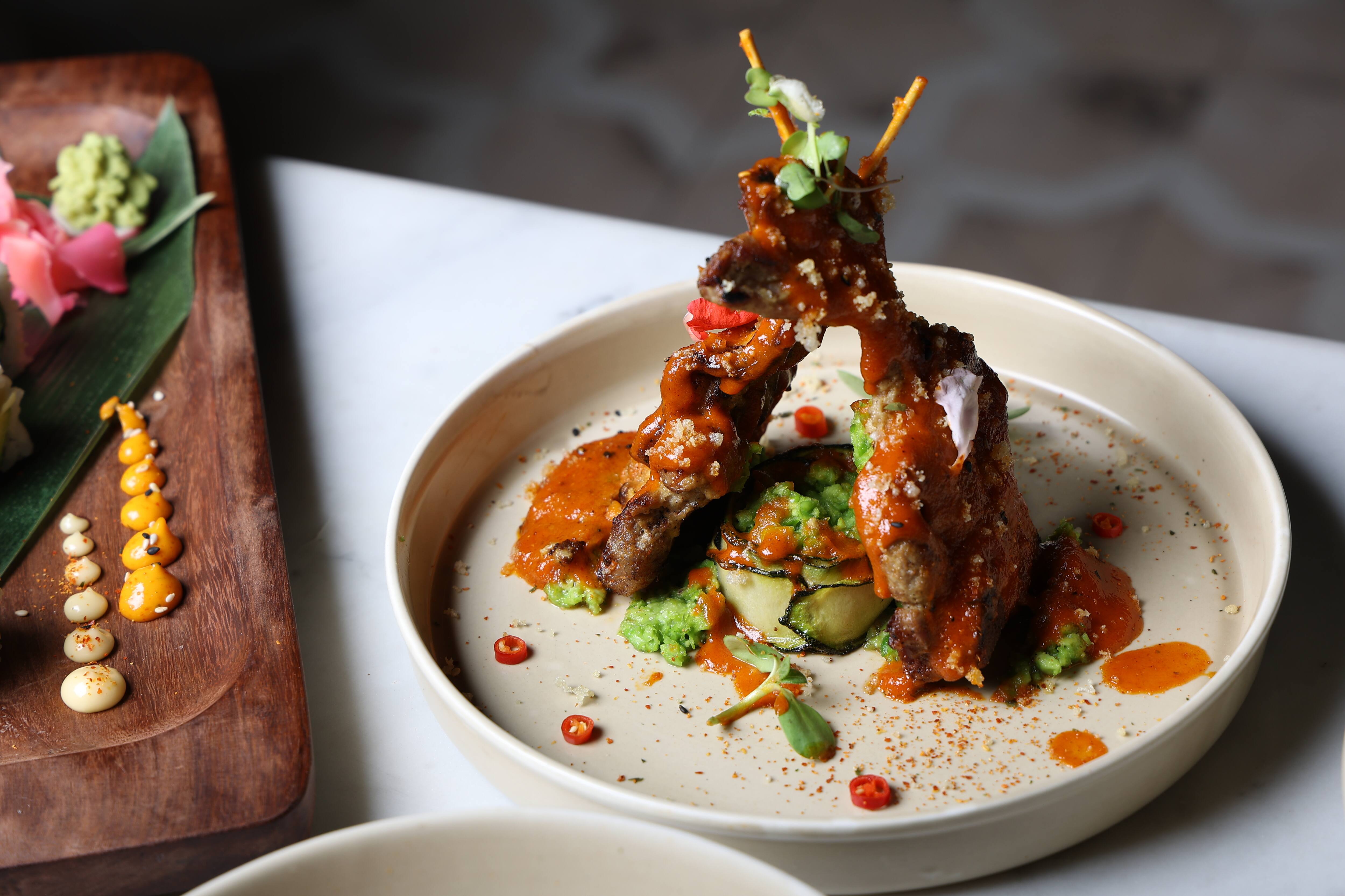 Menu of Facing East, Juhu, Mumbai