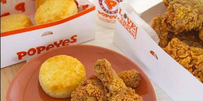 Popeyes Louisiana Kitchen Menu - Urbanspoon/Zomato