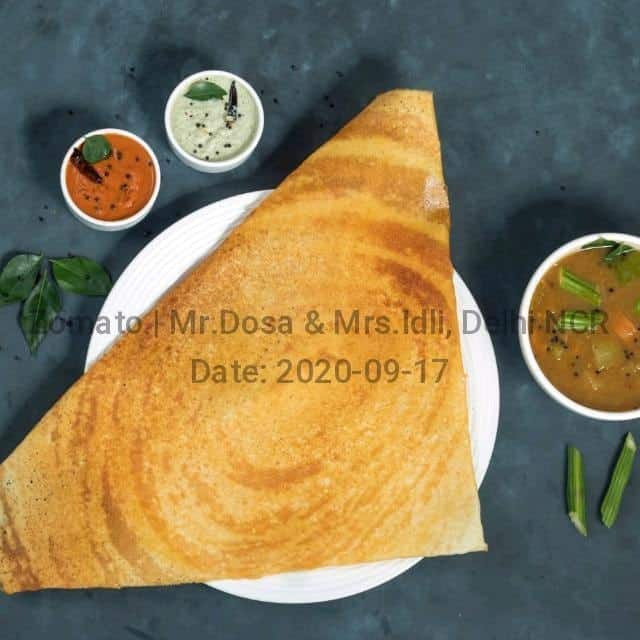 Mr.Dosa & Mrs.Idli, Sector 49, Noida | Zomato