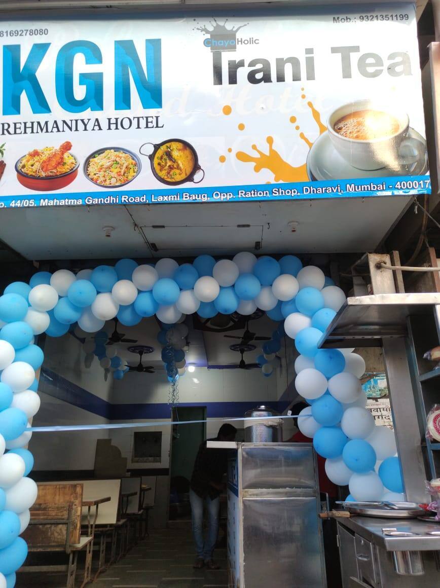 Menu of KGN Rehmaniya And Irani Tea, Sion, Mumbai