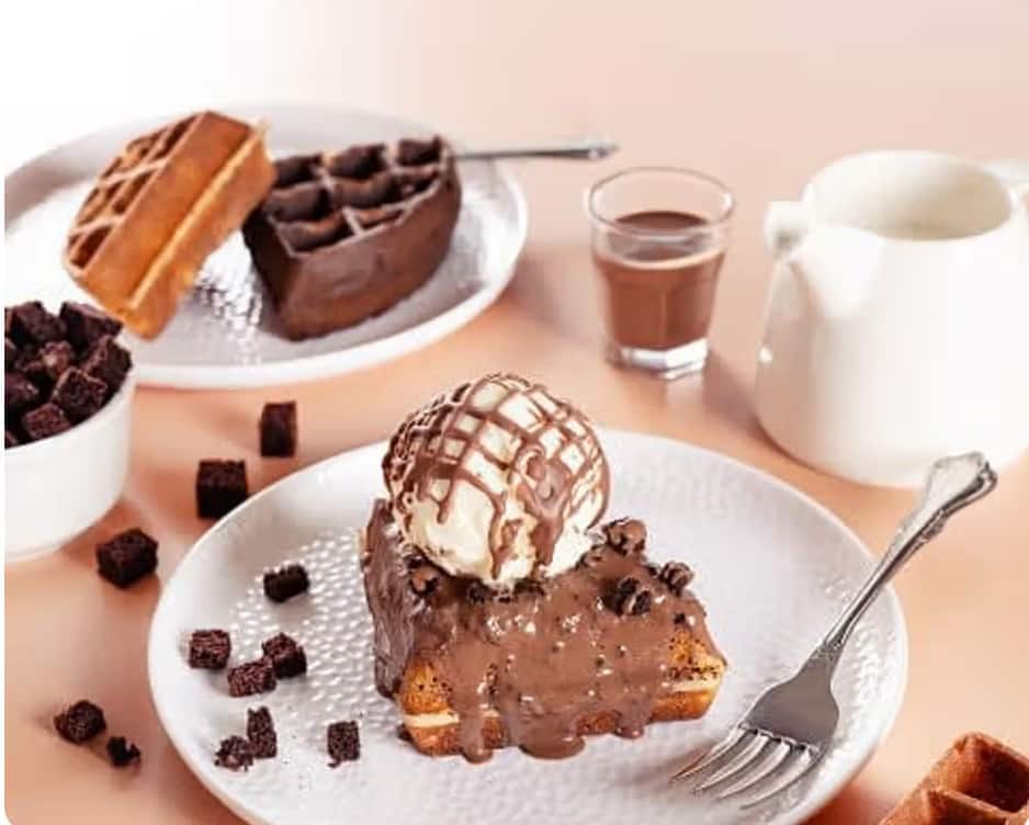 The Waffle Co., 100ft Road order online - Zomato