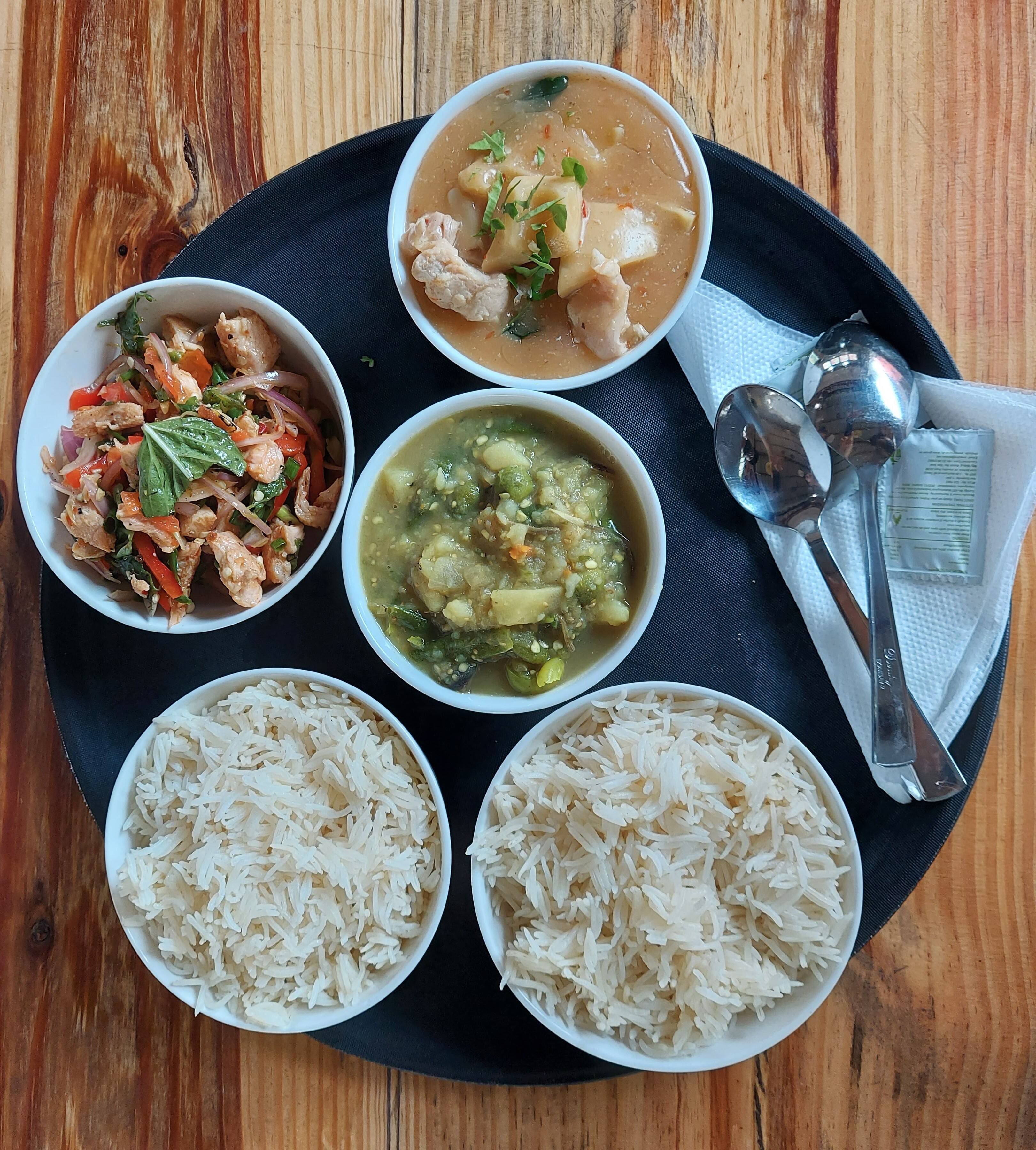 Menu of Tripura Tribal Kitchen, INA, New Delhi