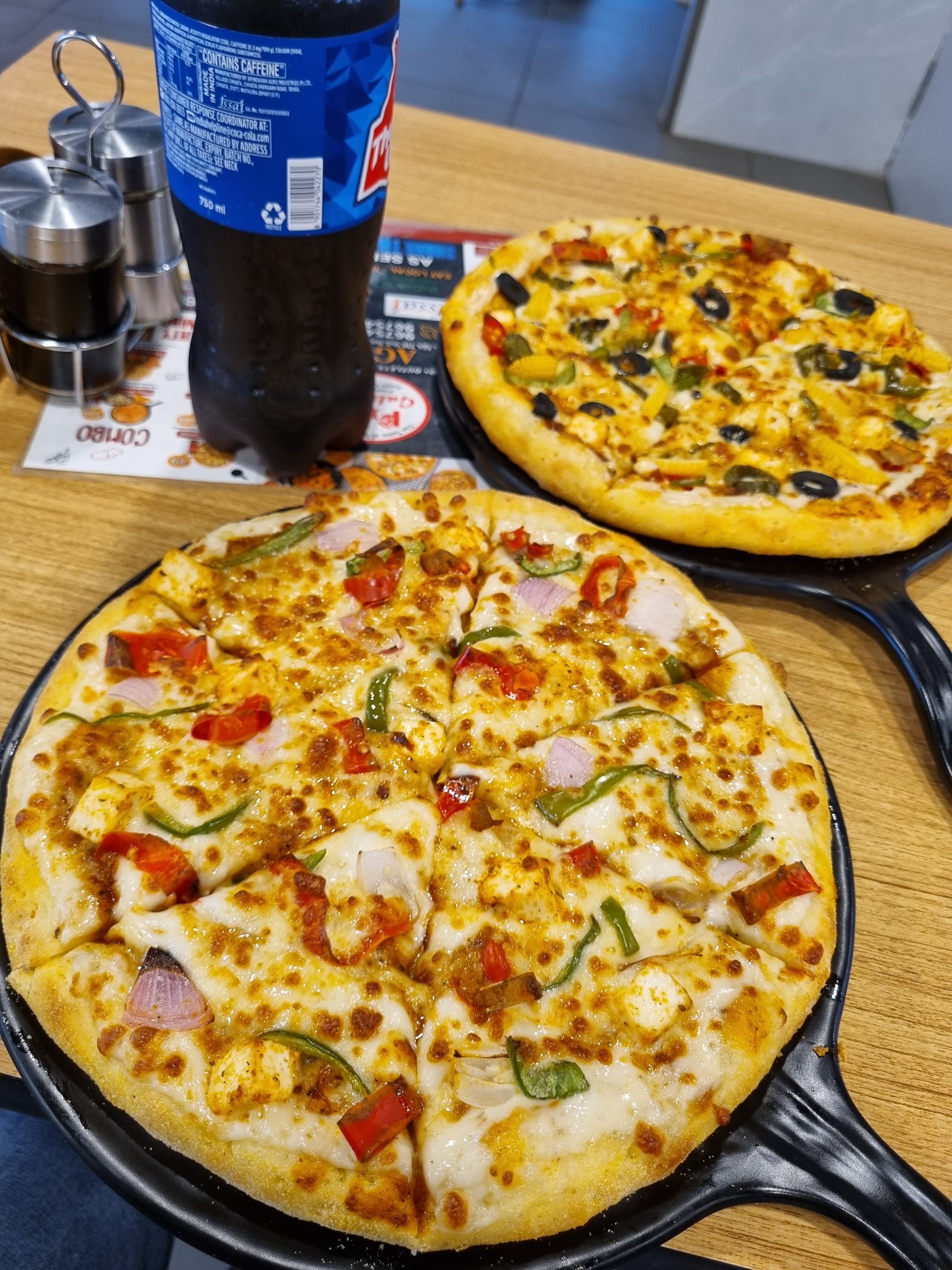 Menu of The Pizza Corner, Trans Yamuna, Agra