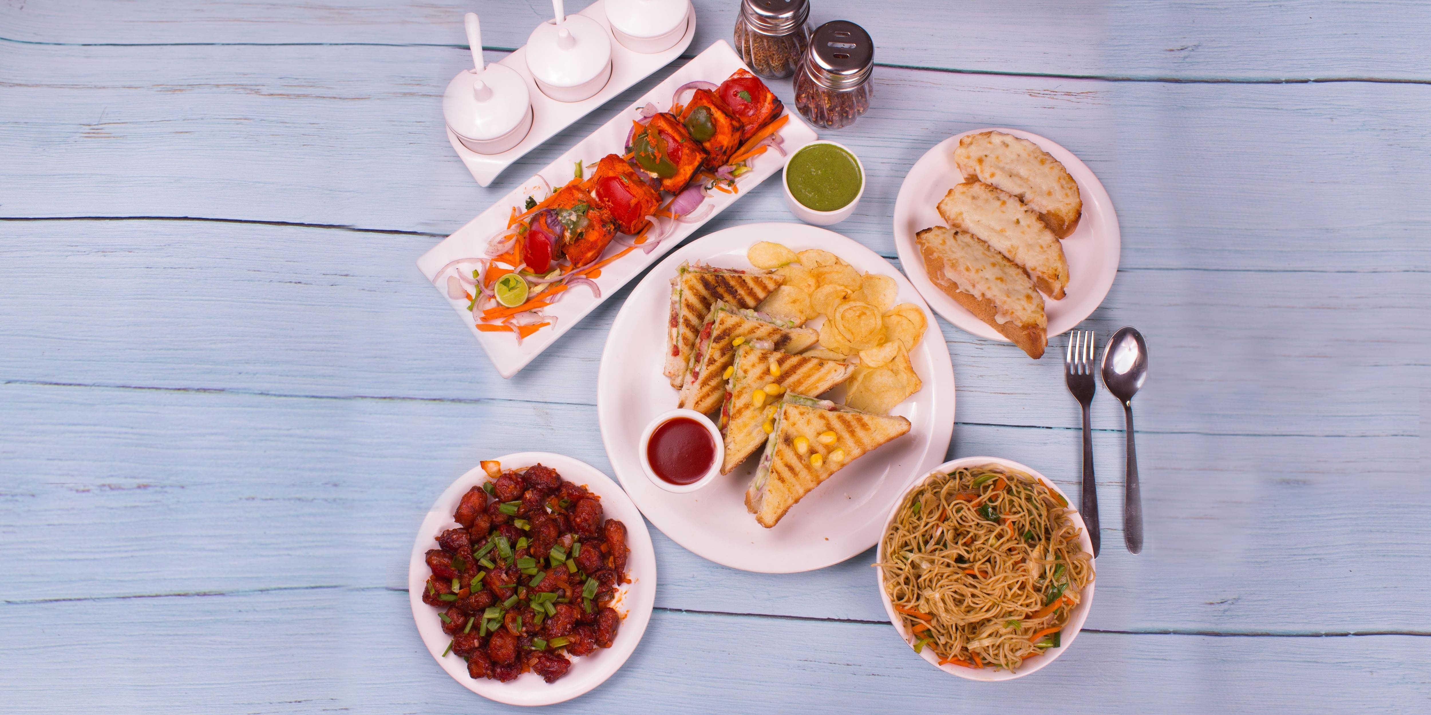 Menu of Raasta Cafe, Dobson Road, Howrah