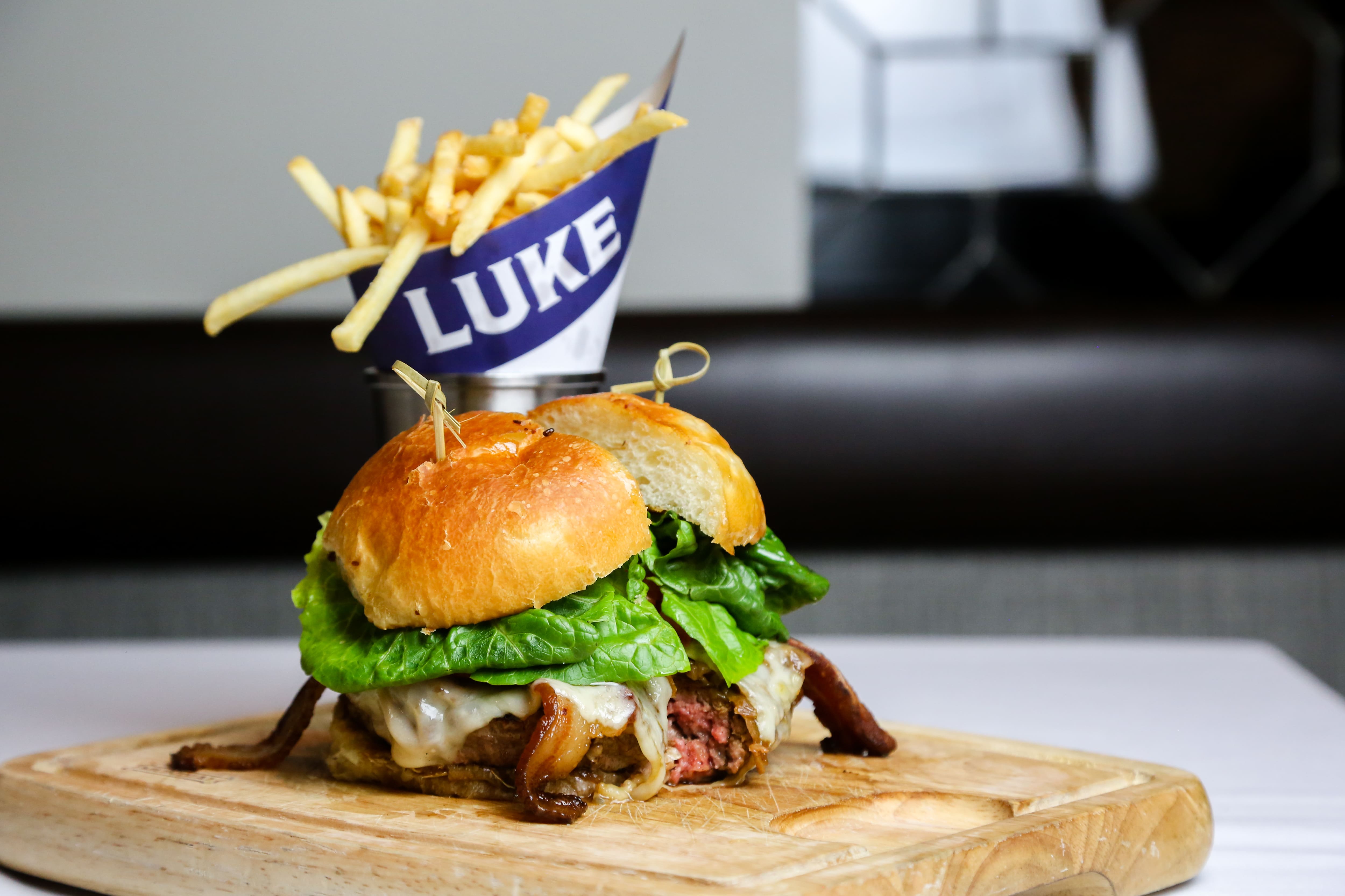 Menu of Luke, Central Business District, New Orleans