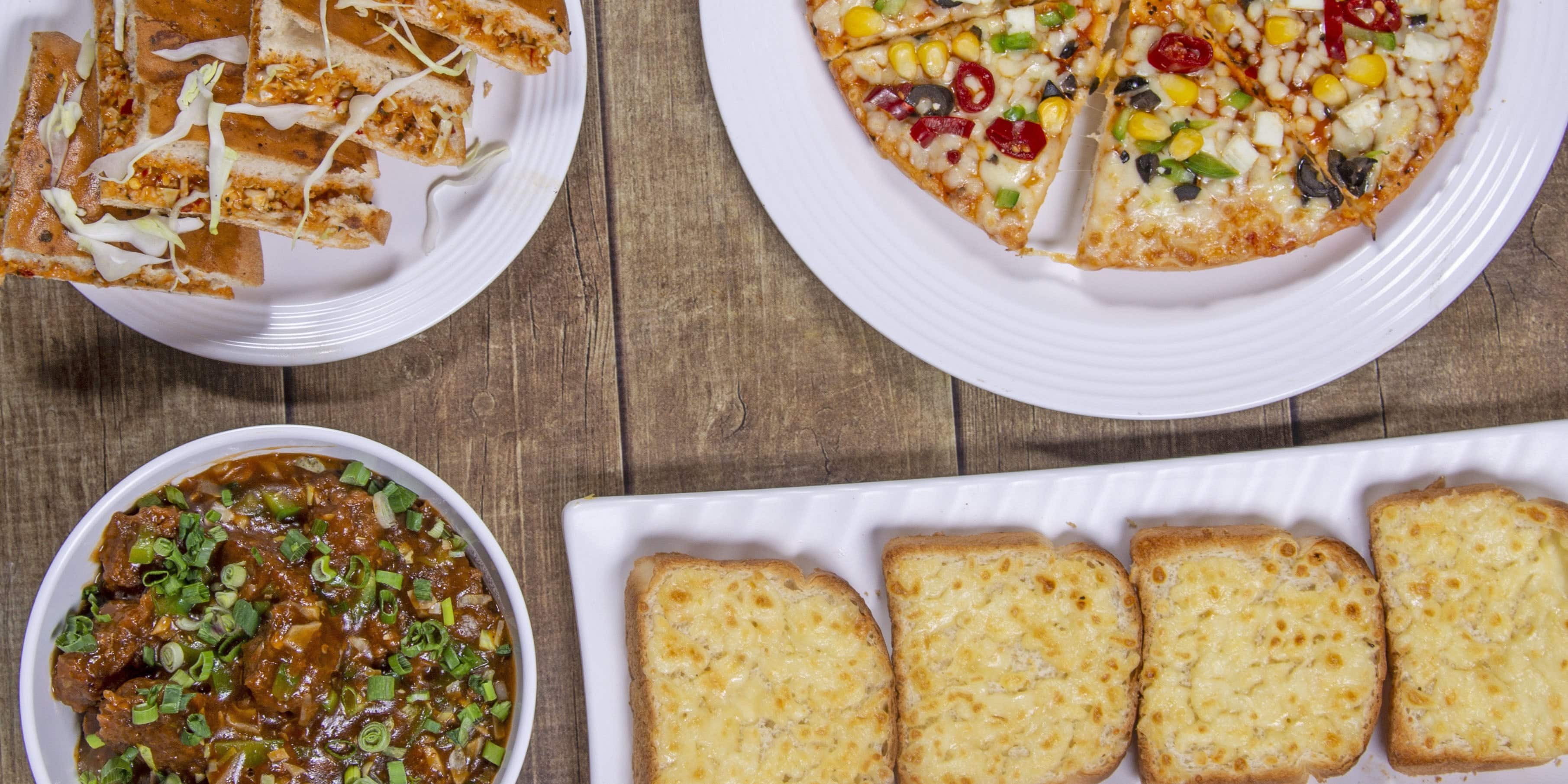 Menu of Real Paprika, Sector 16, Gandhinagar