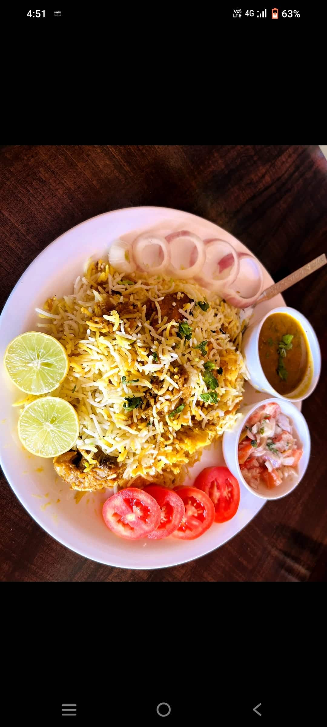 Menu of Hotel Swarajya Biryani, Khadki, Pune
