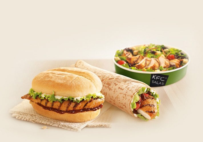 Menu of KFC, Erith, London