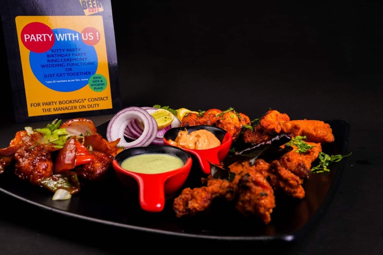 Menu of The Beer Cafe, Sector 32, Noida