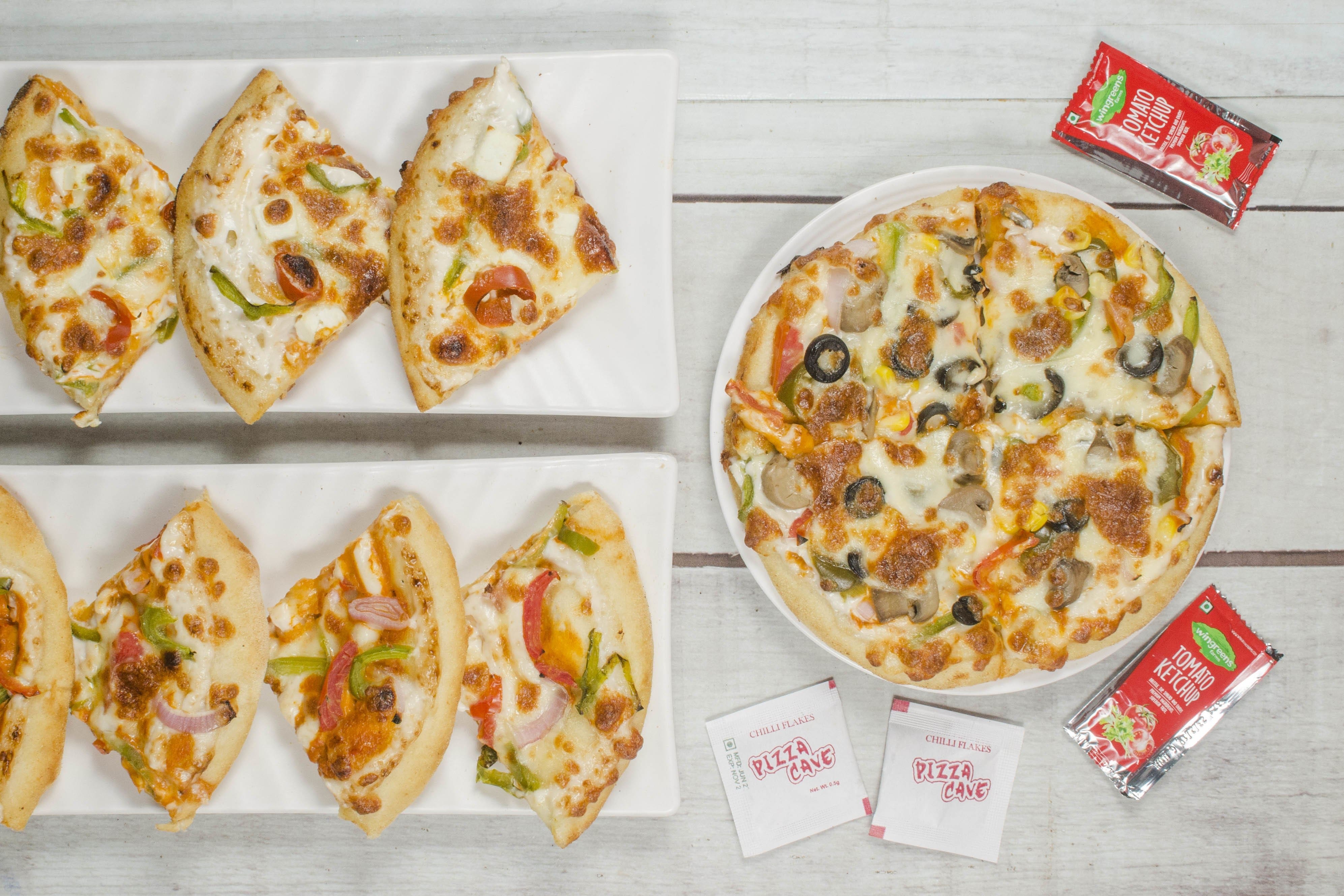 Menu of Pizza Cave, Lal Bangla, Kanpur