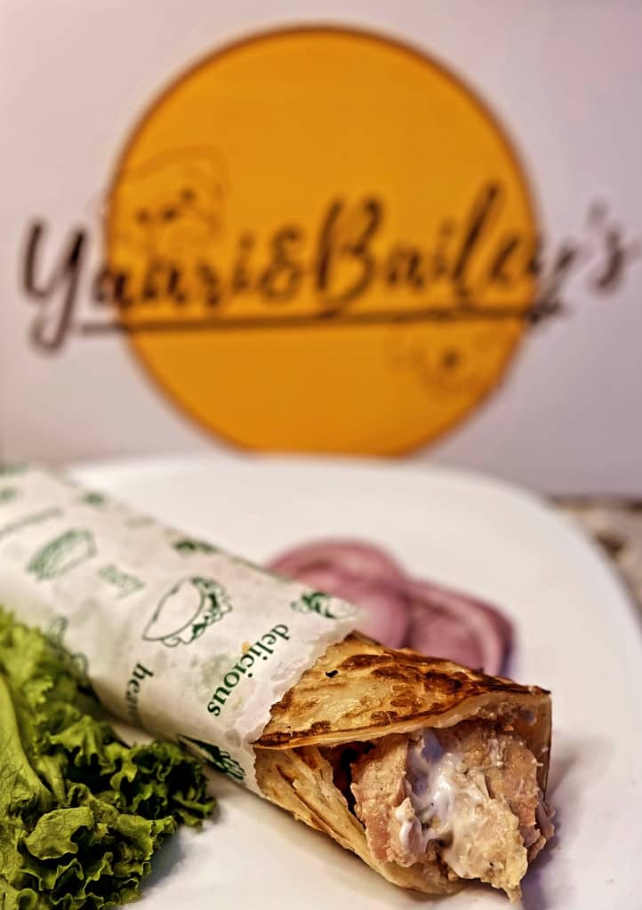 Menu of Yaari & Bailey's, DLF Phase 1, Gurgaon